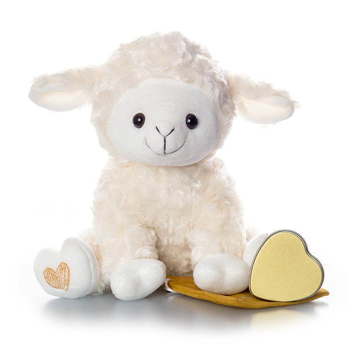Small Lamb Plush Urn – HugMeBears